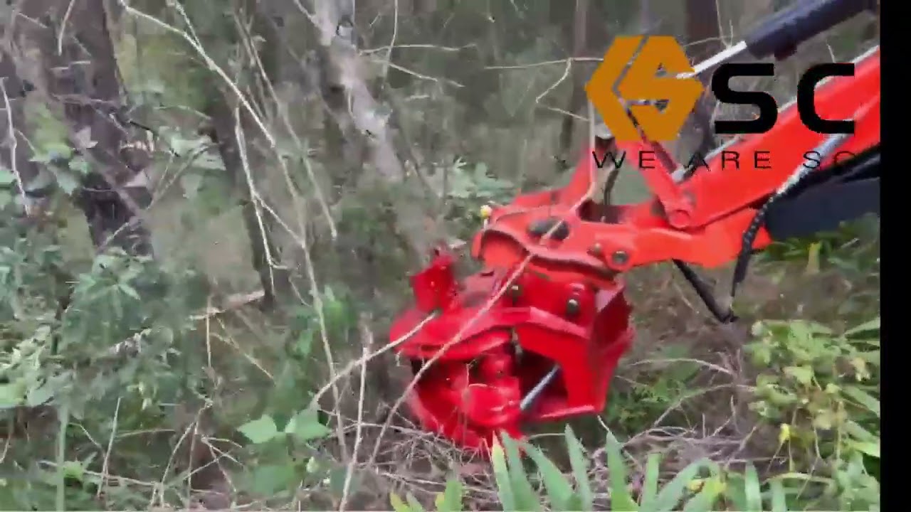 tree cutter for mini diggers
