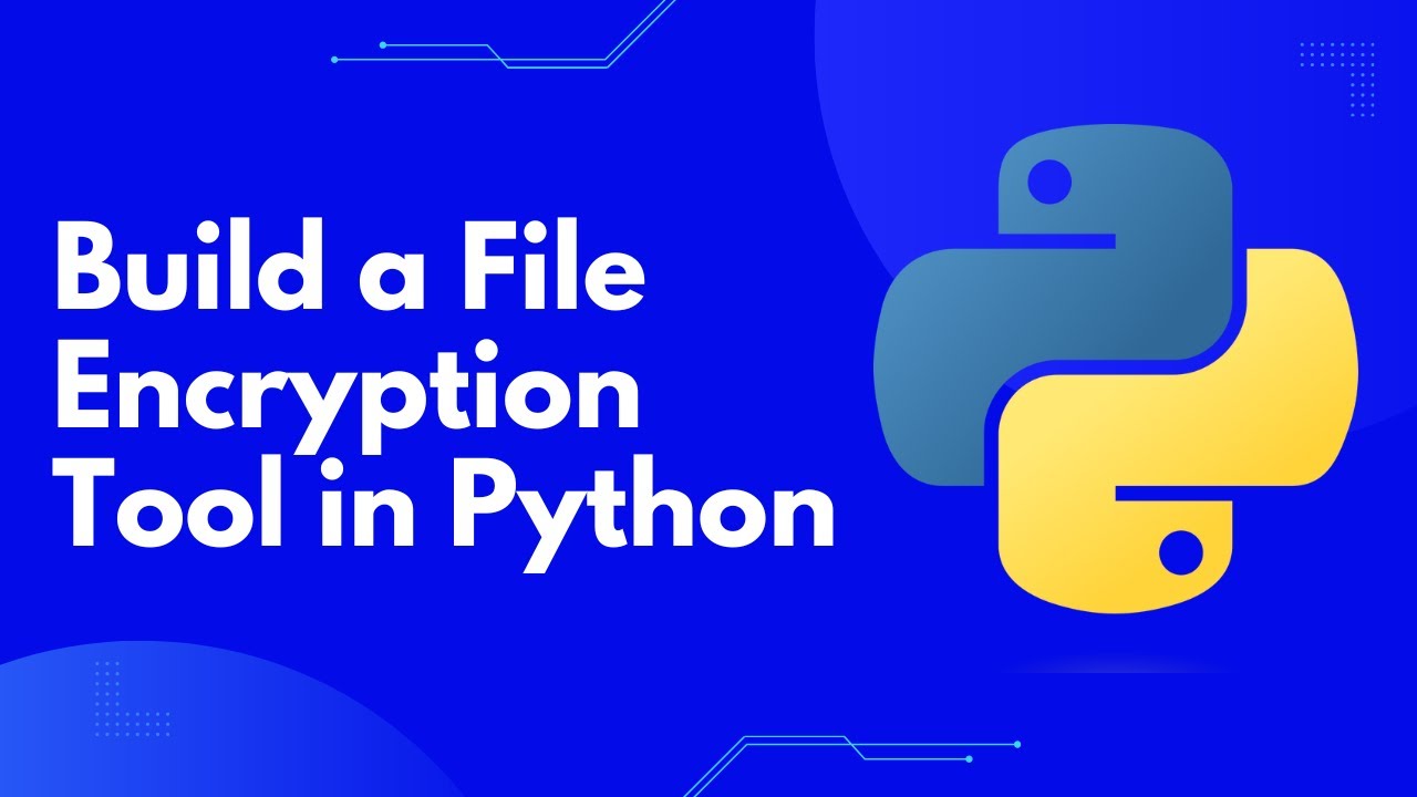 Master Python Cryptography: Build a File Encryption/Decryption Tool | Step-by-step Guide