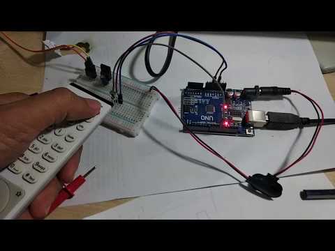 Arduino Uno: Reading Remote Control Codes