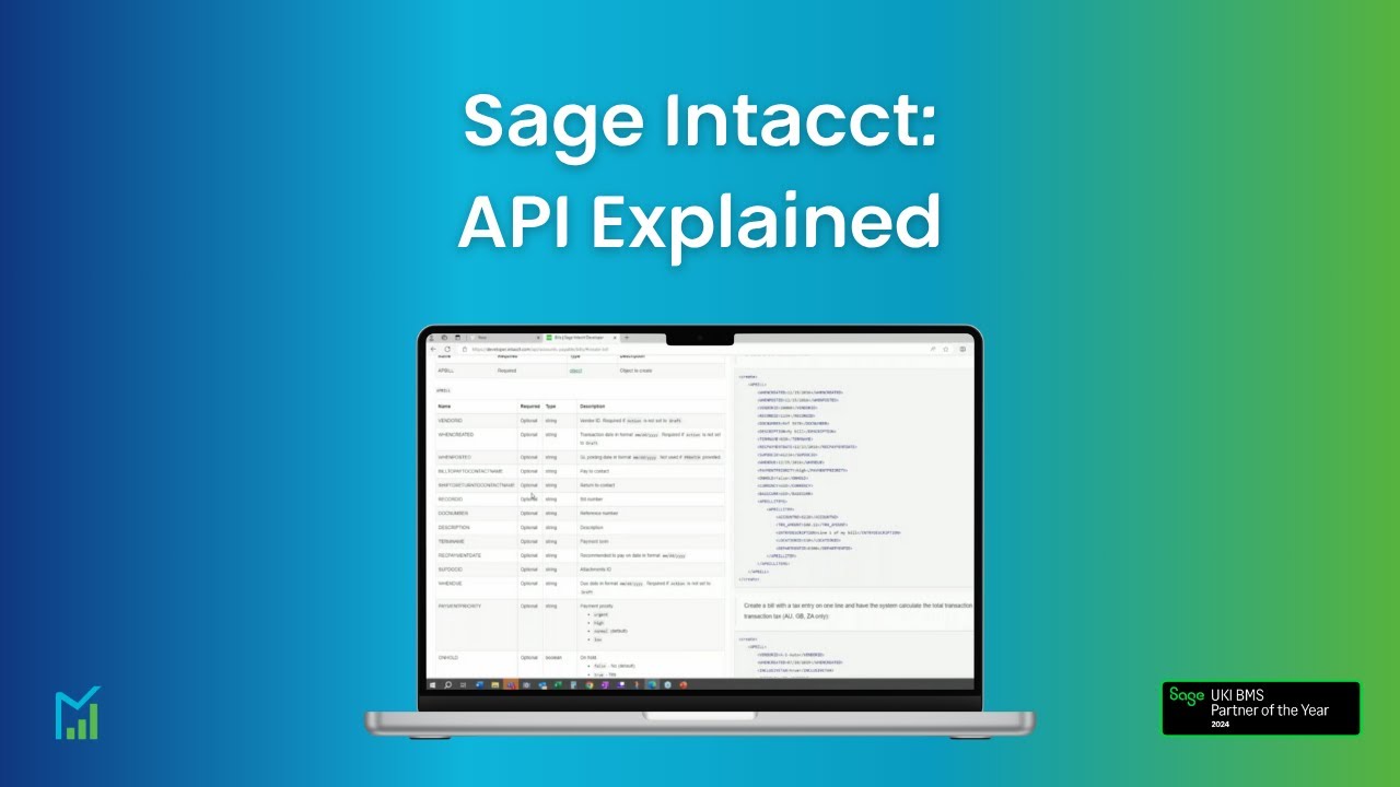 Integrating With Sage Intacct via API | Sage Intacct API Explained