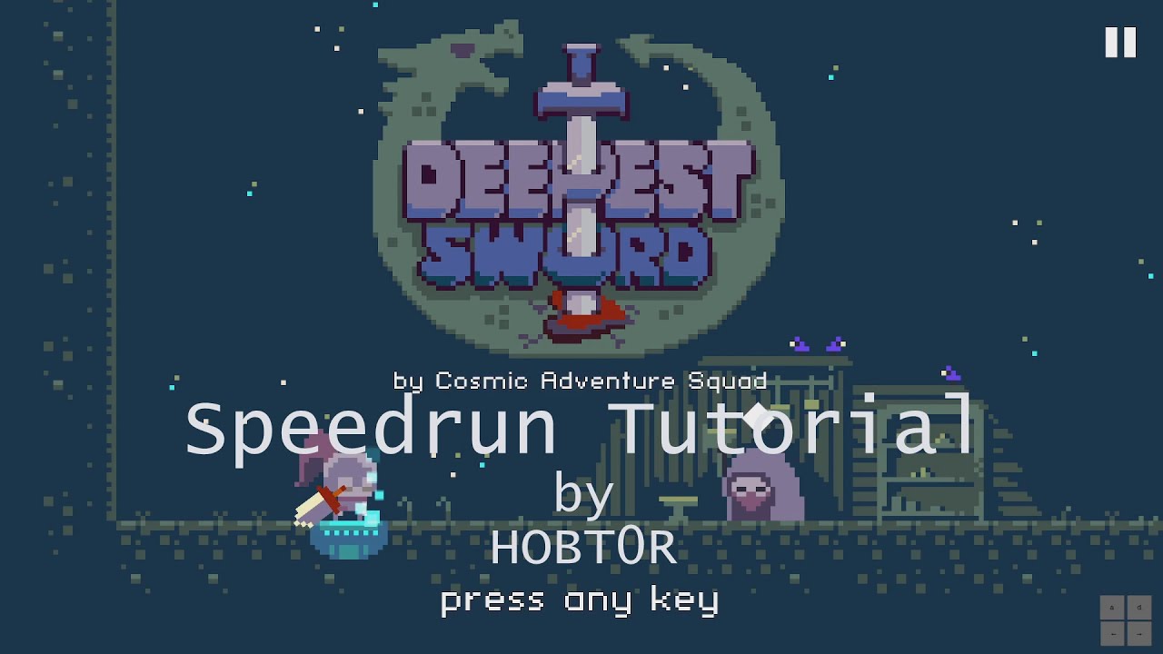 Deepest Sword Speedrun Any% Tutorial