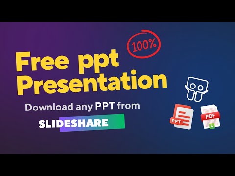 How to Download PPT from SlideShare for Free | PDF / PPT Free Download without Login