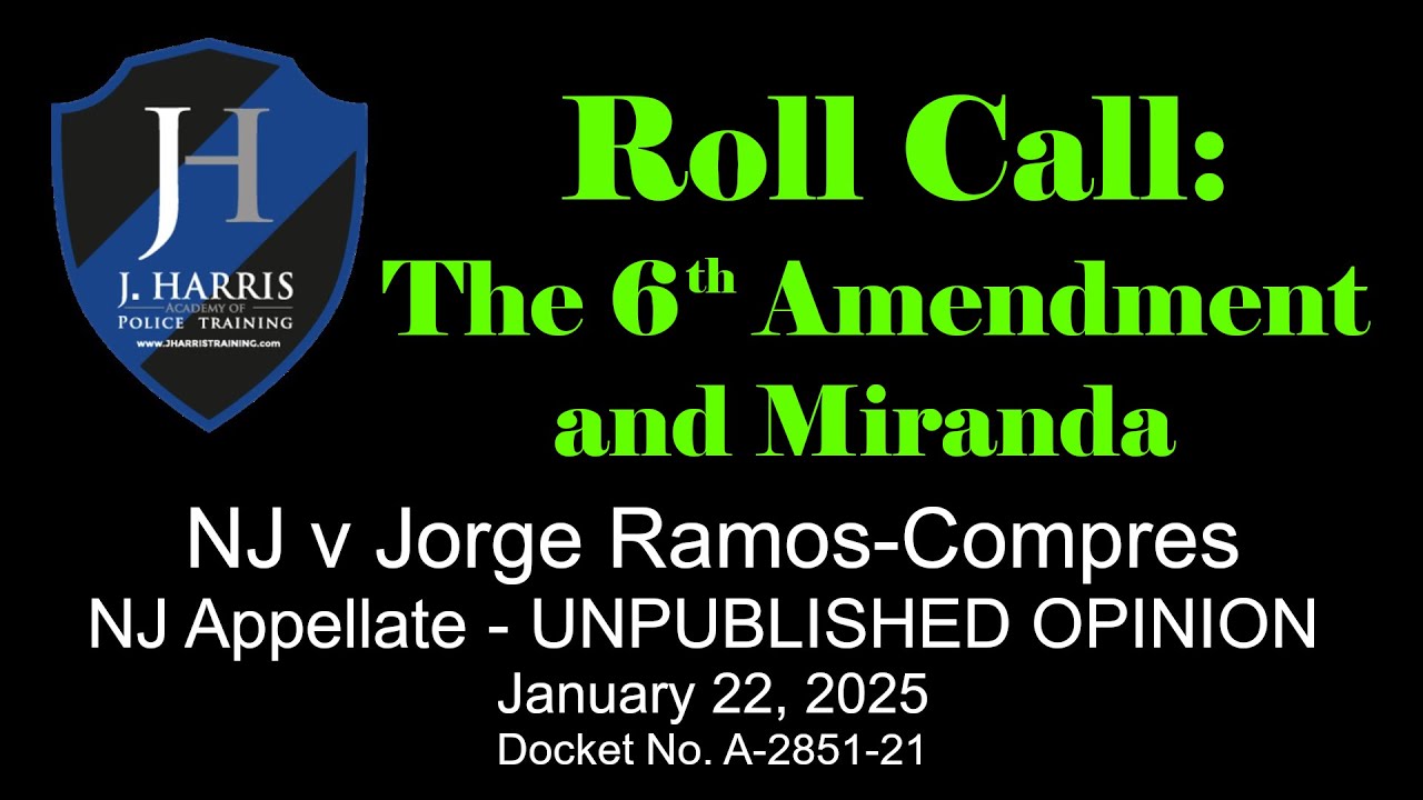 The 6th Amendment and Miranda: Do defendants have to be advised of their charges for an interview?