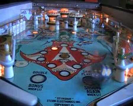 Stingray - Pinball by Stern Electronics | Museum of the Game