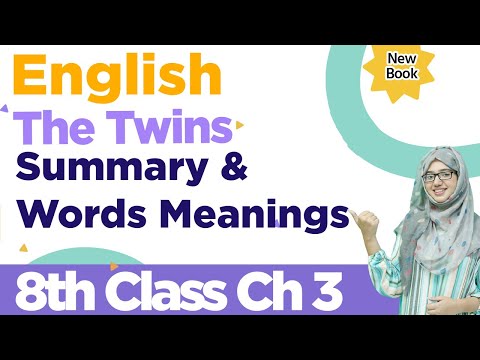 Class 8 English Chapter 3 Translation into Urdu - 8th Class English Chapter 3 Words Meaning