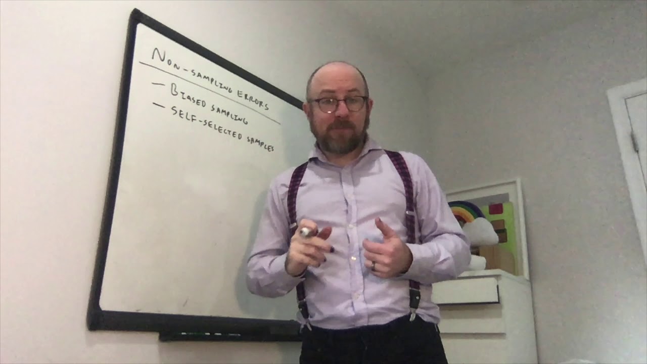 Sampling and Nonsampling Error