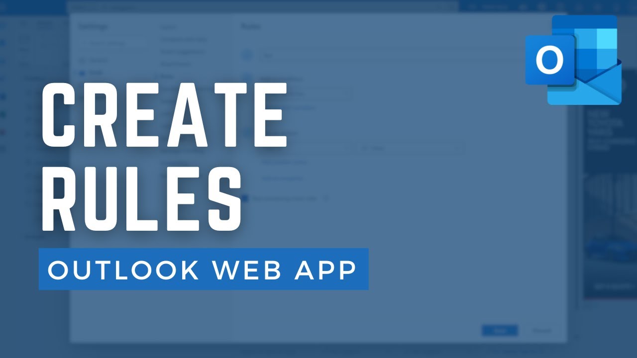 How to create and use rules in Microsoft 365 Outlook Web App (2024)