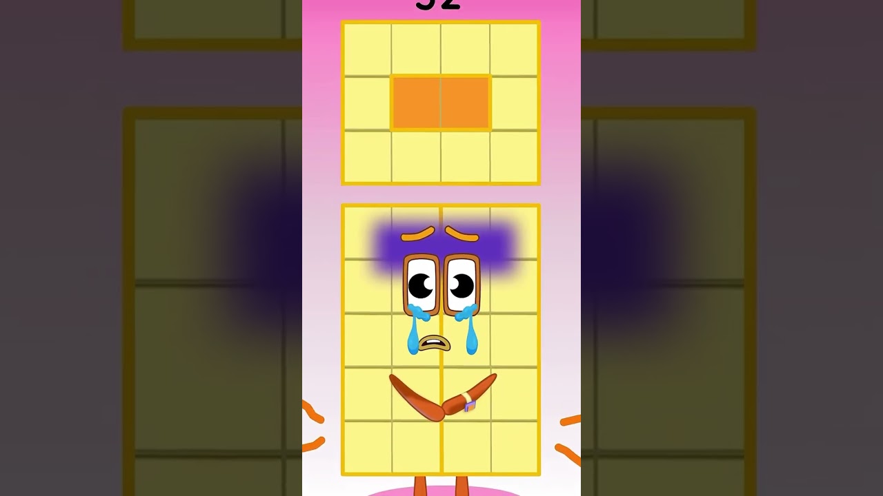 Numberblocks 32 crying