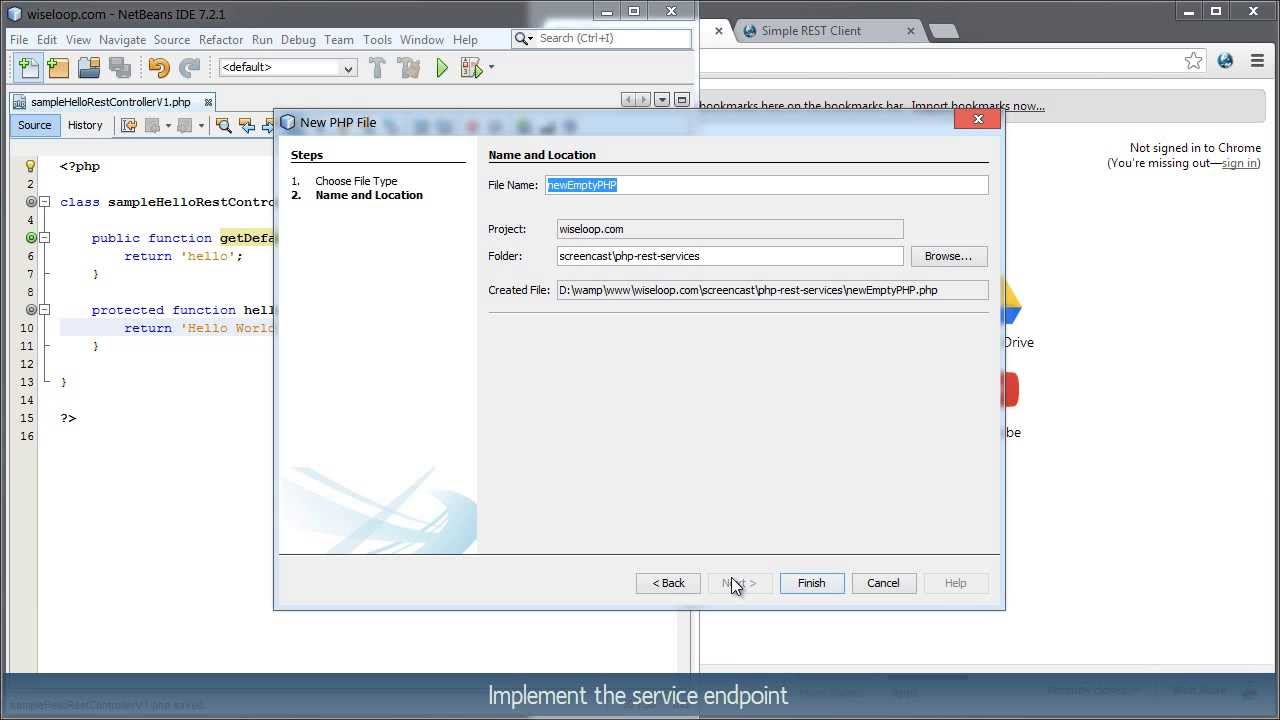 WiseLoop PHP REST Services - Creating Restful API Services