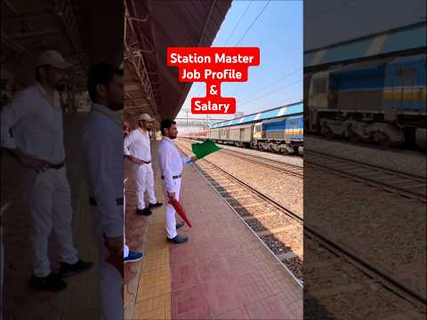 STATION MASTER JOB PROFILE|🚊STATION MASTER SALARY|WORKING OF STATION MASTER|STATION MASTER VACANCY|