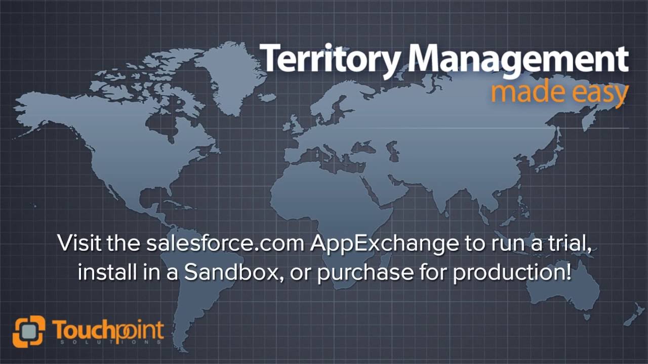 Territory Management Made Easy - Touchpoint Solutions