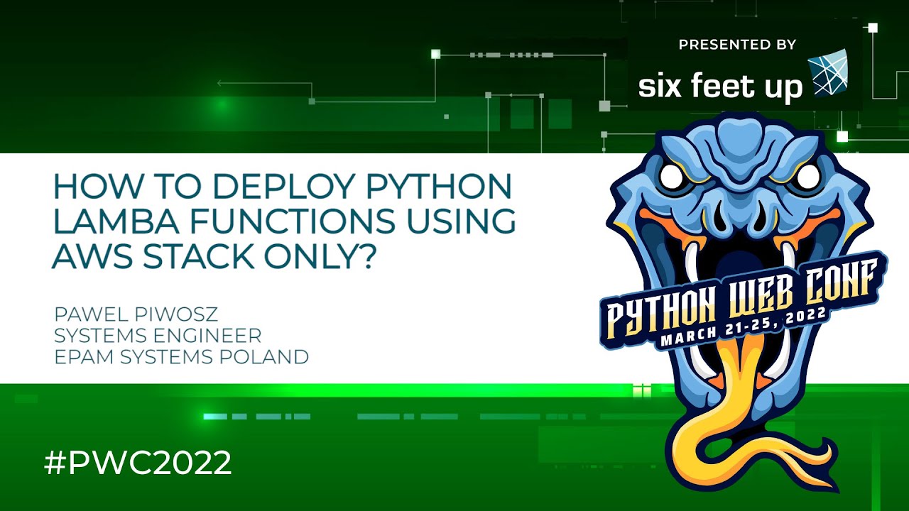 How to deploy Python Lambda function using AWS stack only? by Pawel Piwosz