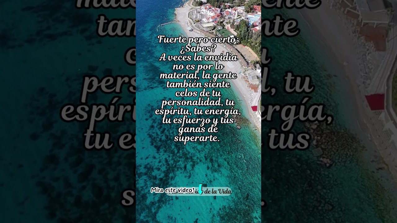 Fuerte pero cierto Envidia/ Frases para reflexionar #frases