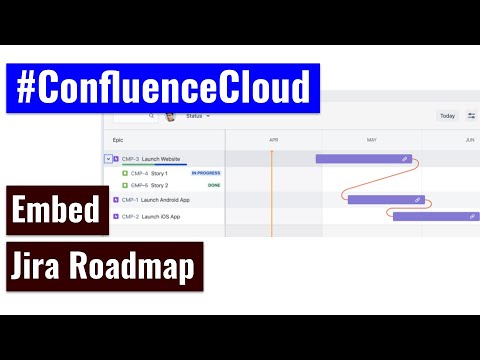 ConfluenceCloud - Embed Jira Roadmap