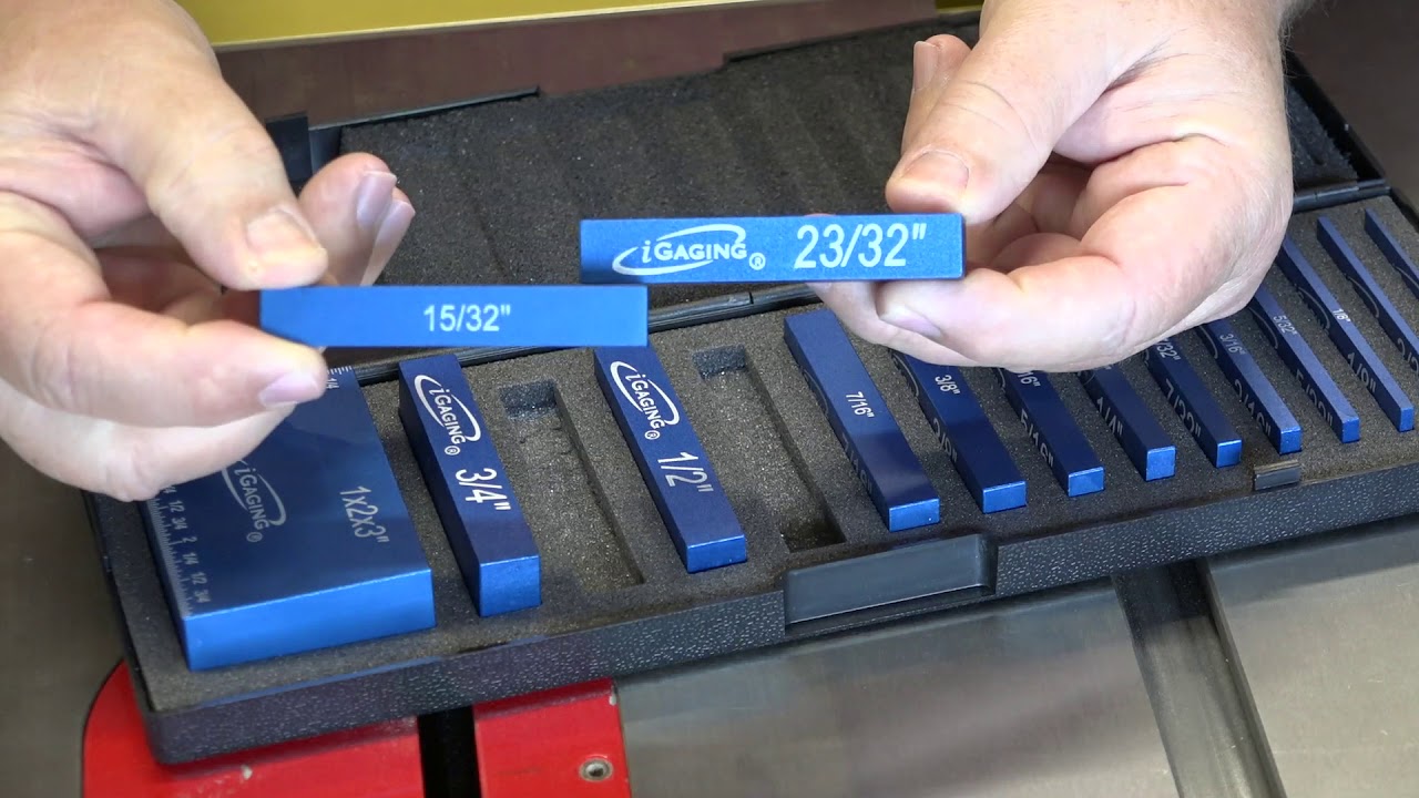 Precision Setup Blocks 15 piece set