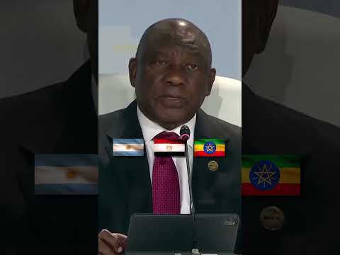 South Africa’s Cyril Ramaphosa announces six nations will join BRICS in 2024