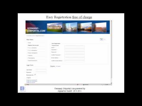 germany jobportal presentation2011 for easteuropean qualified jobseekers and german employers