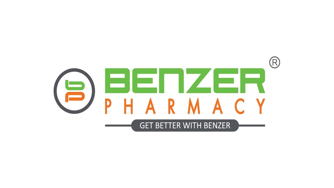 BENZER pharma logo animation