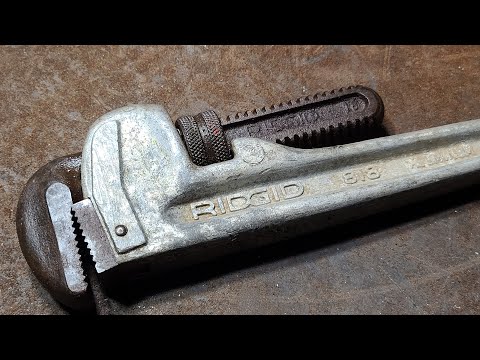 Ridgid USA 18" Aluminum Heavy-Duty Pipe Wrench Review