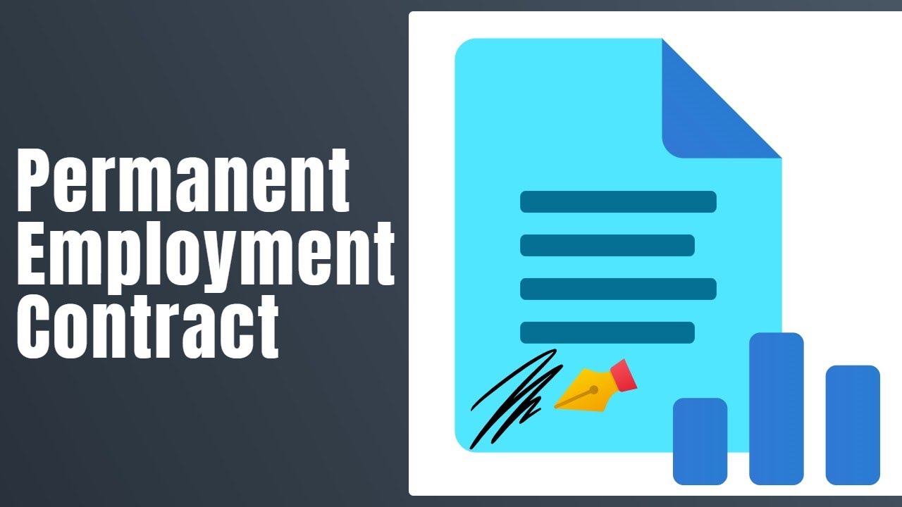 Permanent Employment Contract Template - How To Fill Permanent Employment Contract