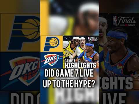 Nba finals game 7 pacers Okc Thunder