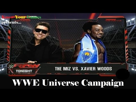 WWE 2K16: WWE Universe - May W2 Raw Match 4