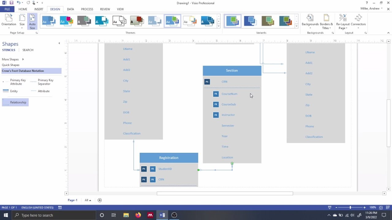 BA 223 - Additional ERD Example