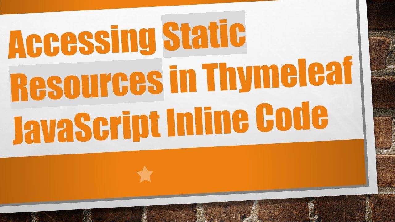 Accessing Static Resources in Thymeleaf JavaScript Inline Code