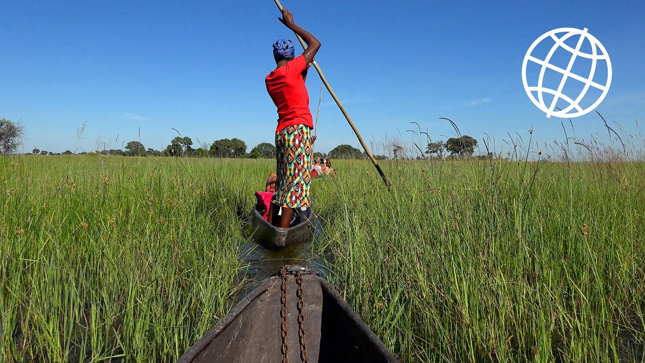 Botswana: Okavango Delta & Chobe River  [Amazing Places 4K]