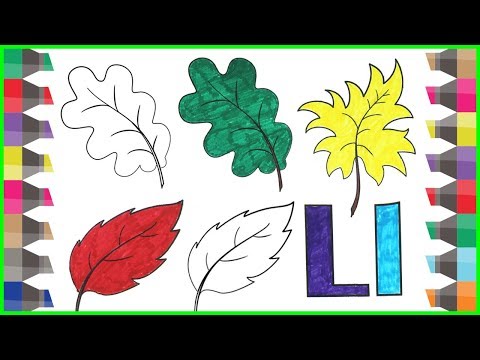 Drawing Alphabets And Coloring for Learning Colors Kid Video | Learn The Letter L with Coloring Page