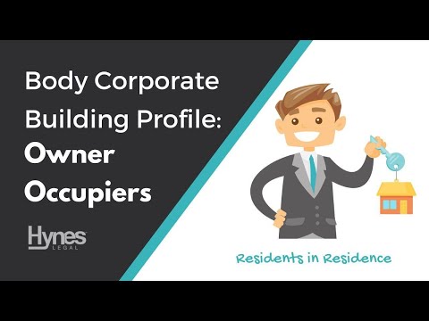 Building Profiles: Owner Occupier