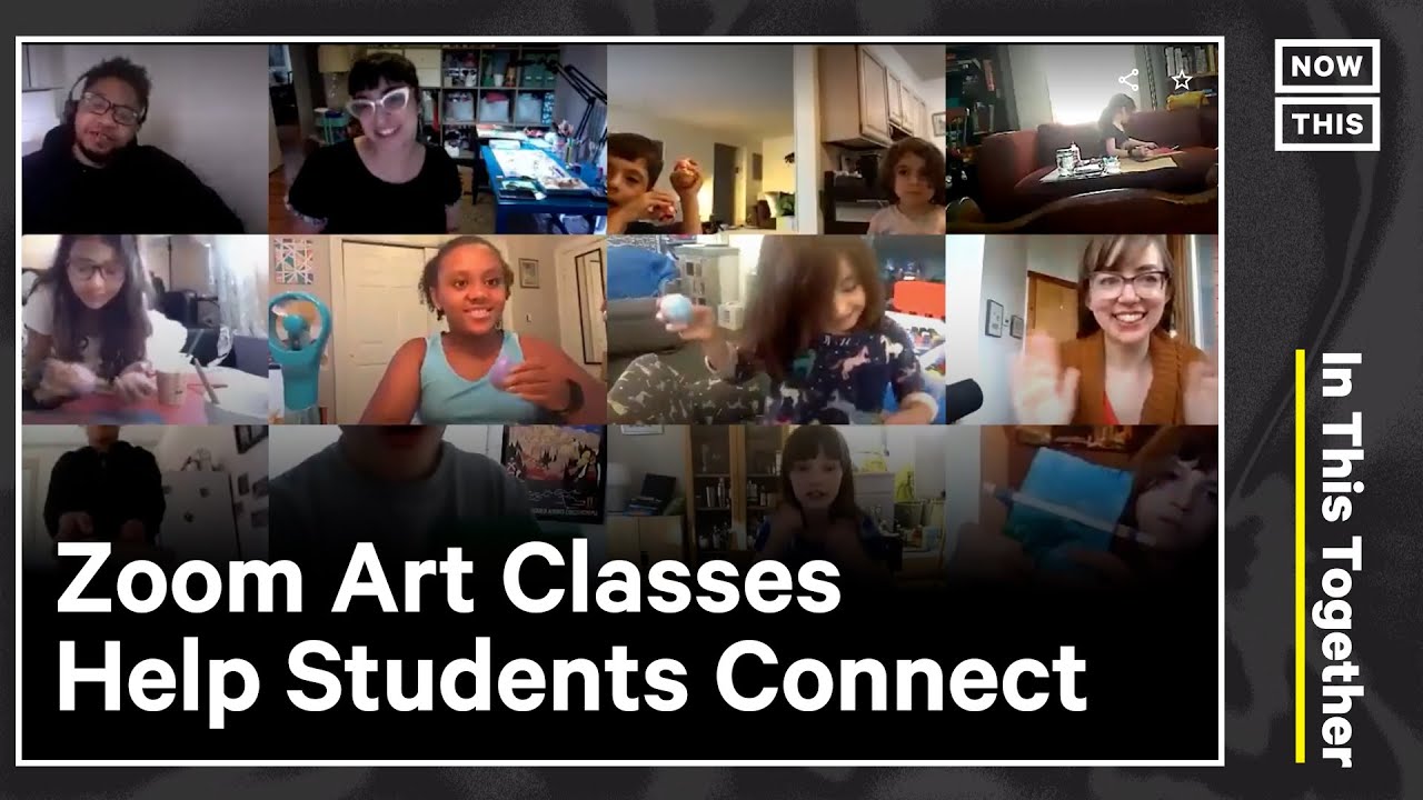 Art Teacher Builds Virtual After School Community for Kids | In This Together
