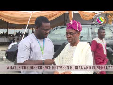 What is the Difference between burial and funeral?