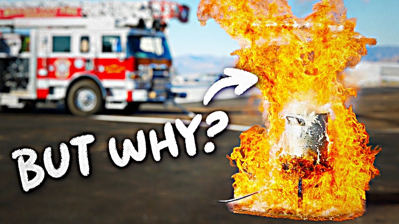 The REAL problem with deep-frying frozen turkeys