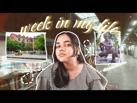 Fine Arts Student| Week in my life| 1st Year| Goverment College Of Fine Arts, Chennai