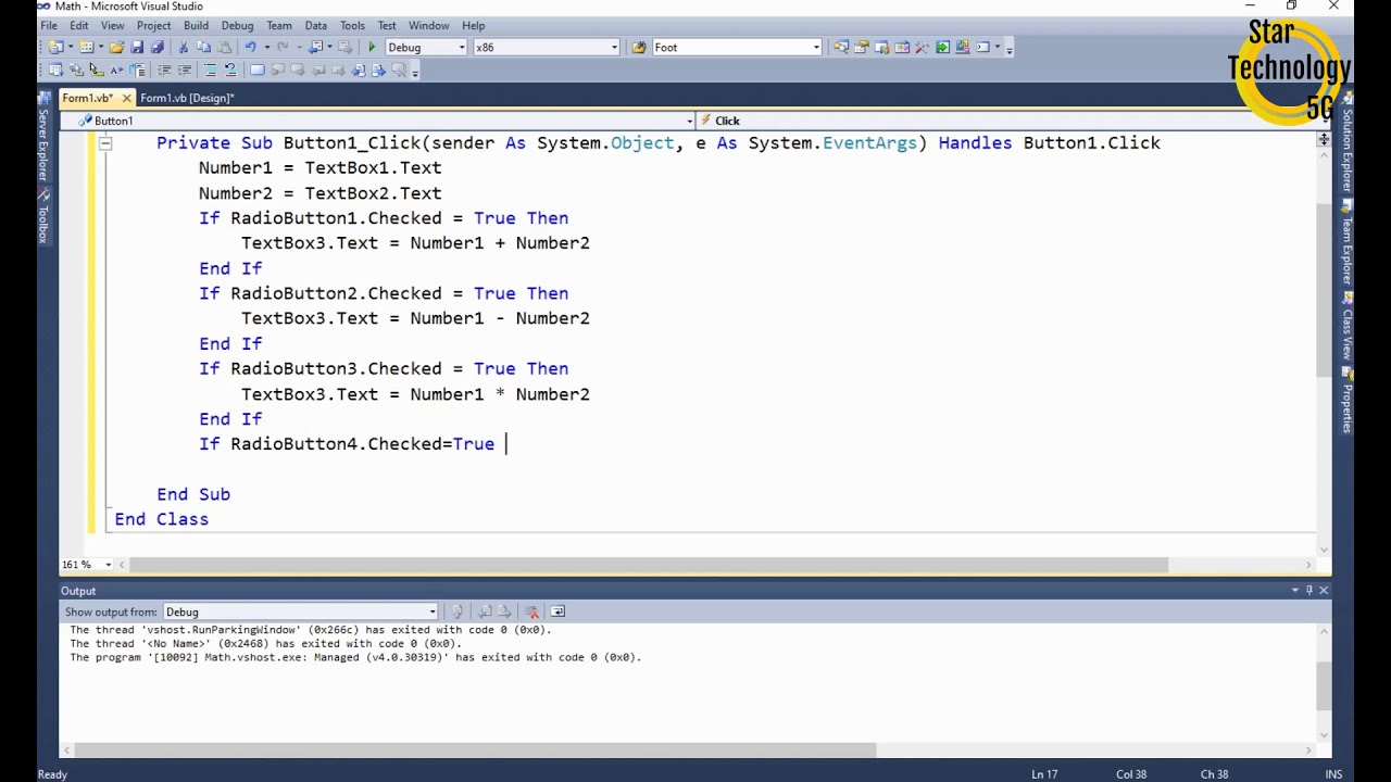 Visual Basic 14-Basic Math