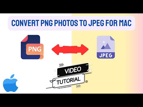 How To Convert PNG Photo To JPEG For MAC