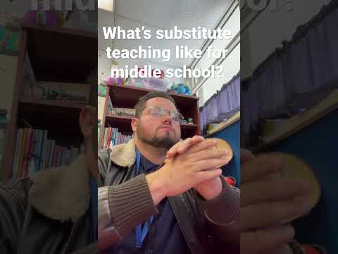 Substitute Teaching Middle School