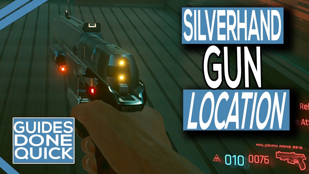 Where To Find Johnny Silverhand's Gun In Cyberpunk 2077