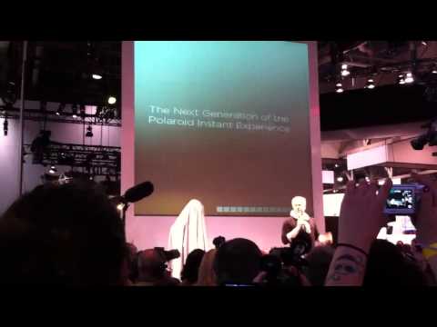 Lady GaGa / Polaroid CES 2011 - GaGa Introduction