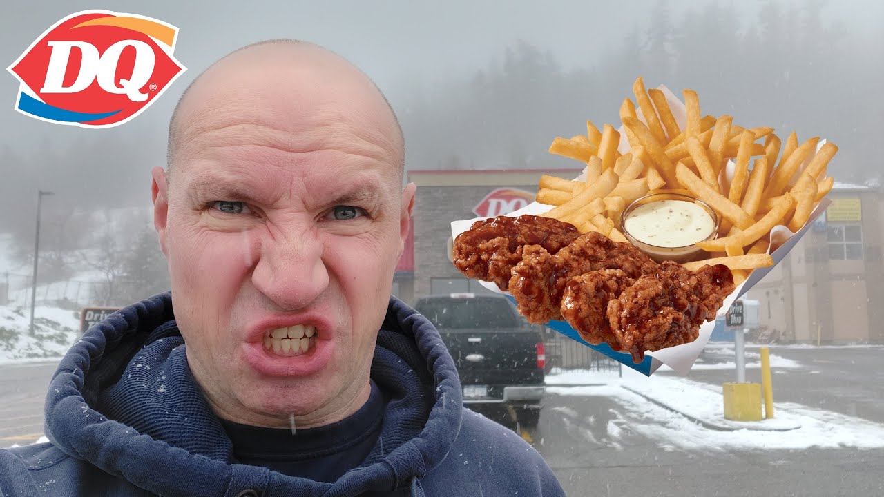 Dairy Queen's New Sauced & Tossed Honey BBQ Glazed Chicken Strip Basket!