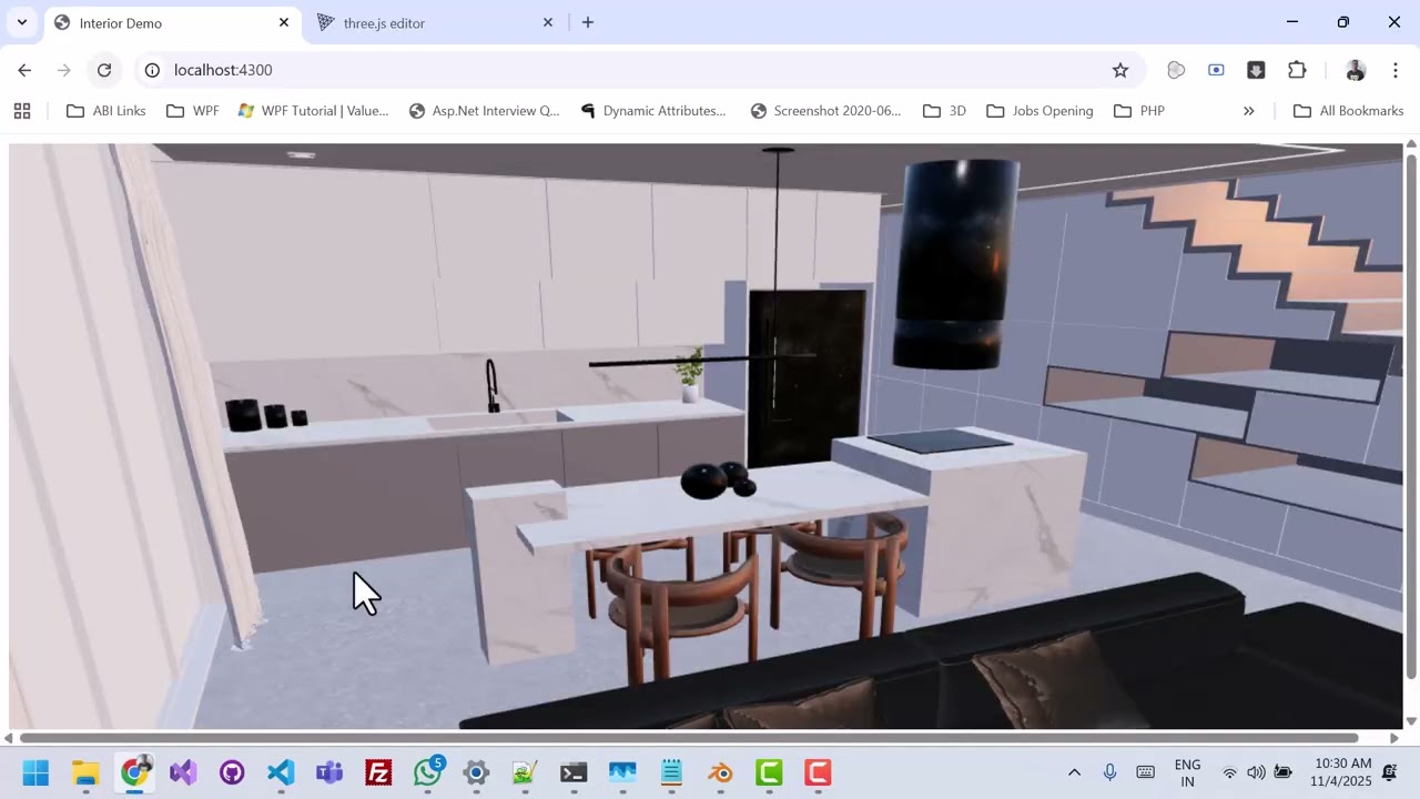 Angular + ThreeJS + Nginx Integration