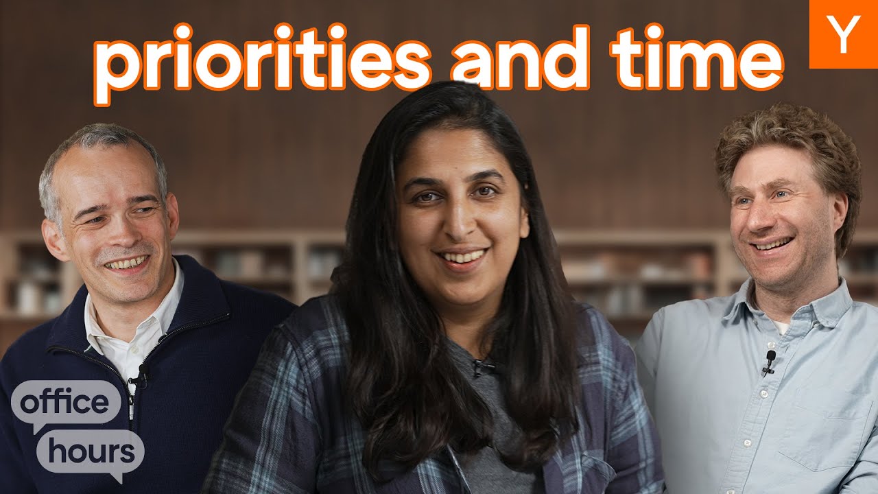 YC’s Group Partners share productivity tips and advice on actually getting things done : YC ...