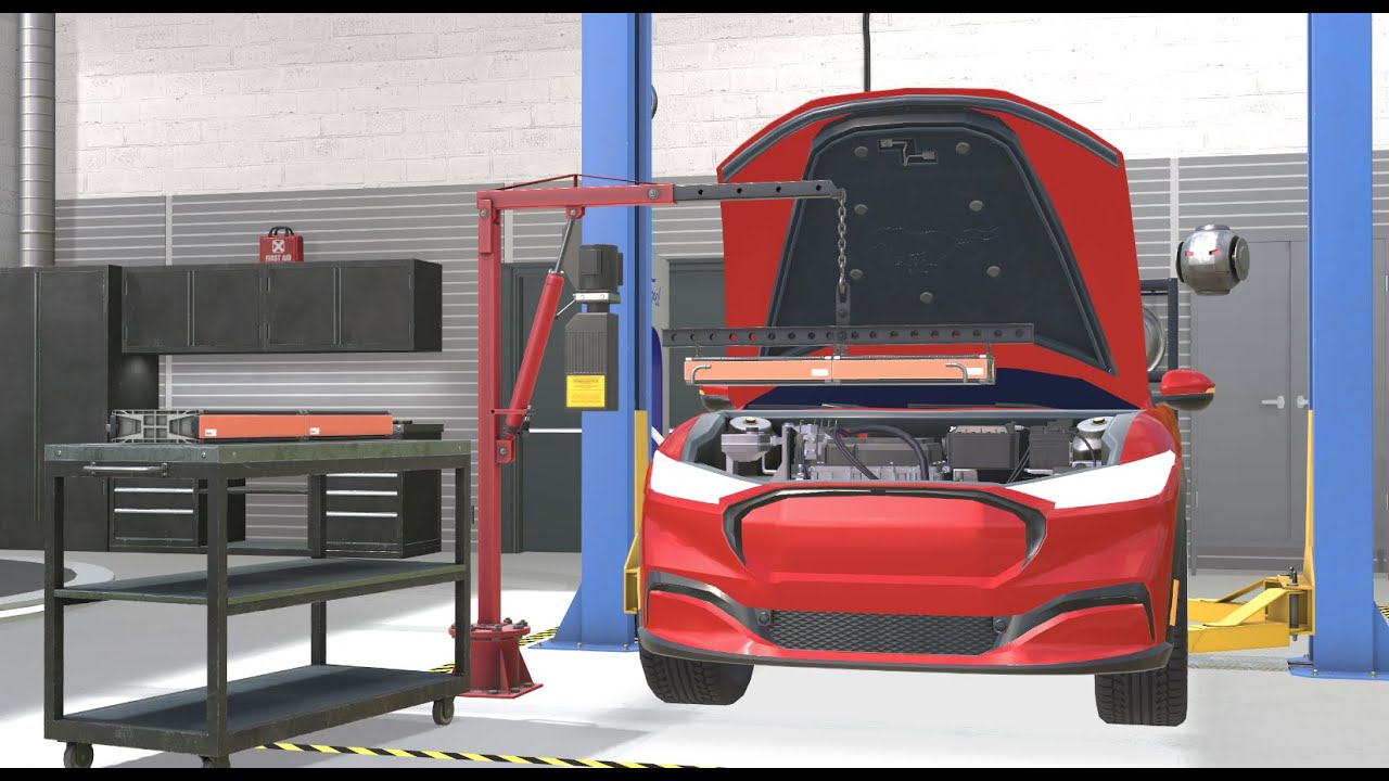 EV Battery Repair Simulator in VR!