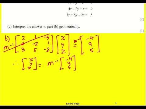 AS FM Edexcel Jun 2018 core pure q1 (Further Maths AS Level)