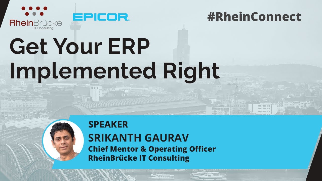 Get Your ERP Implemented Right - Best Practices for Organizational Change Management [Webinar]