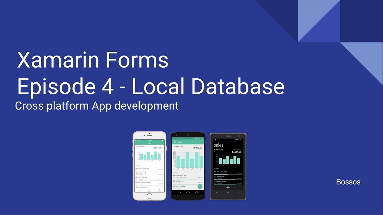 Xamarin Tutorial Episode 4 - Local Database