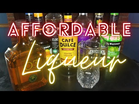 Best Cheap Liqueurs to Make Cocktails - And Raspberry Romance