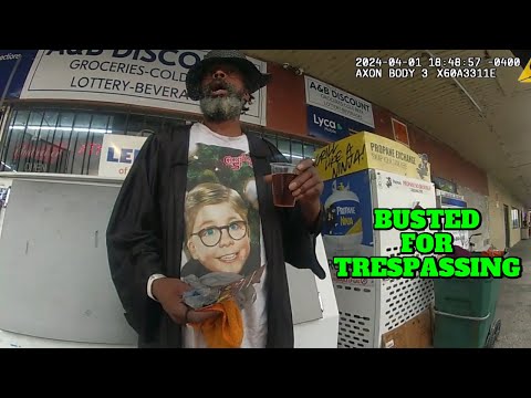 Busted for Trespassing at the Corner Store - Winter Haven, Florida - April 1, 2024