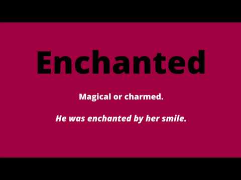 Learn English Vocabulary - Enchanted